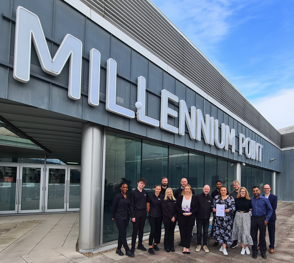 Millennium Point celebrate first national award win at Conference & Events Awards - Millennium Point